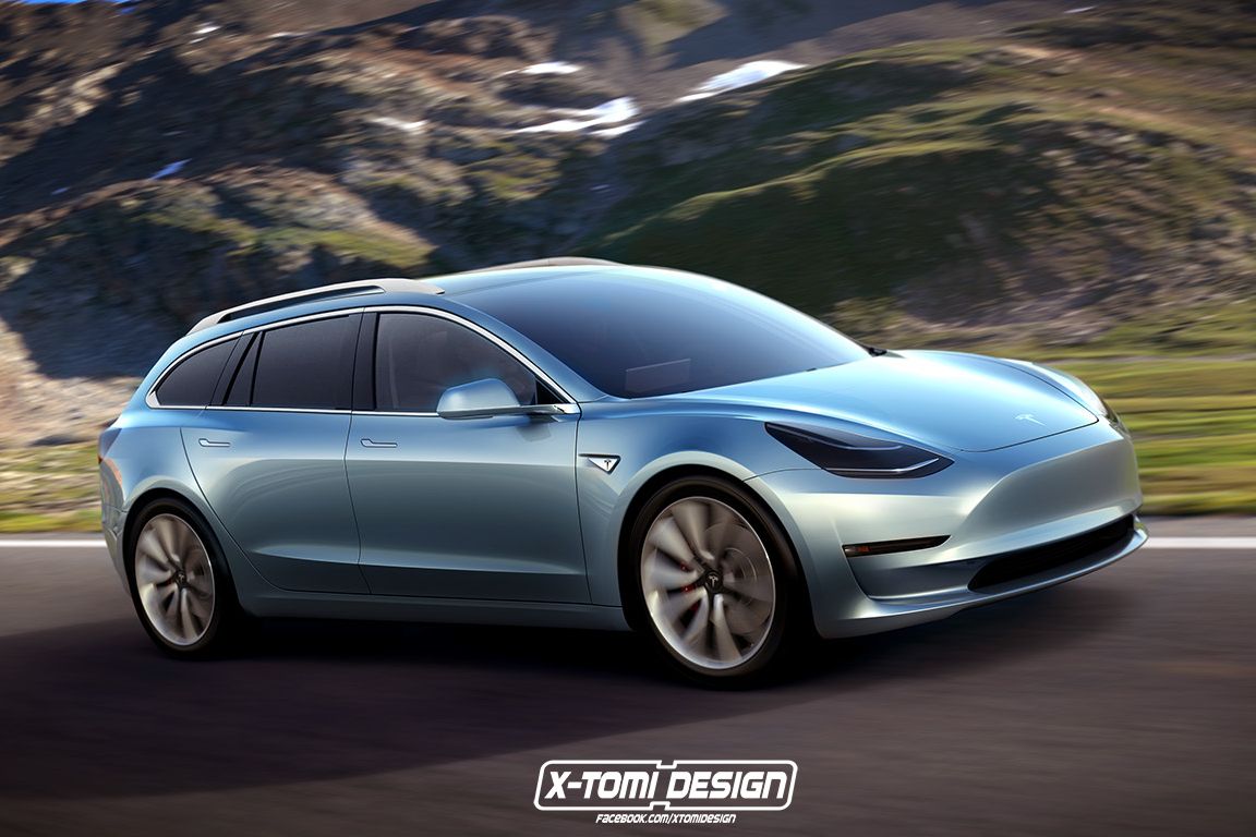 Tesla model 3 redesign store