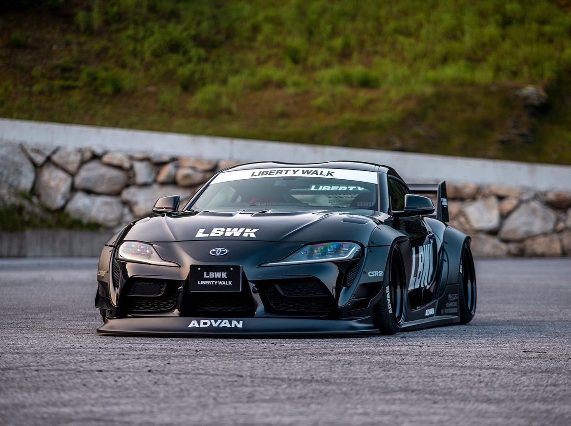Liberty Walk Toyota Supra Comes Alive