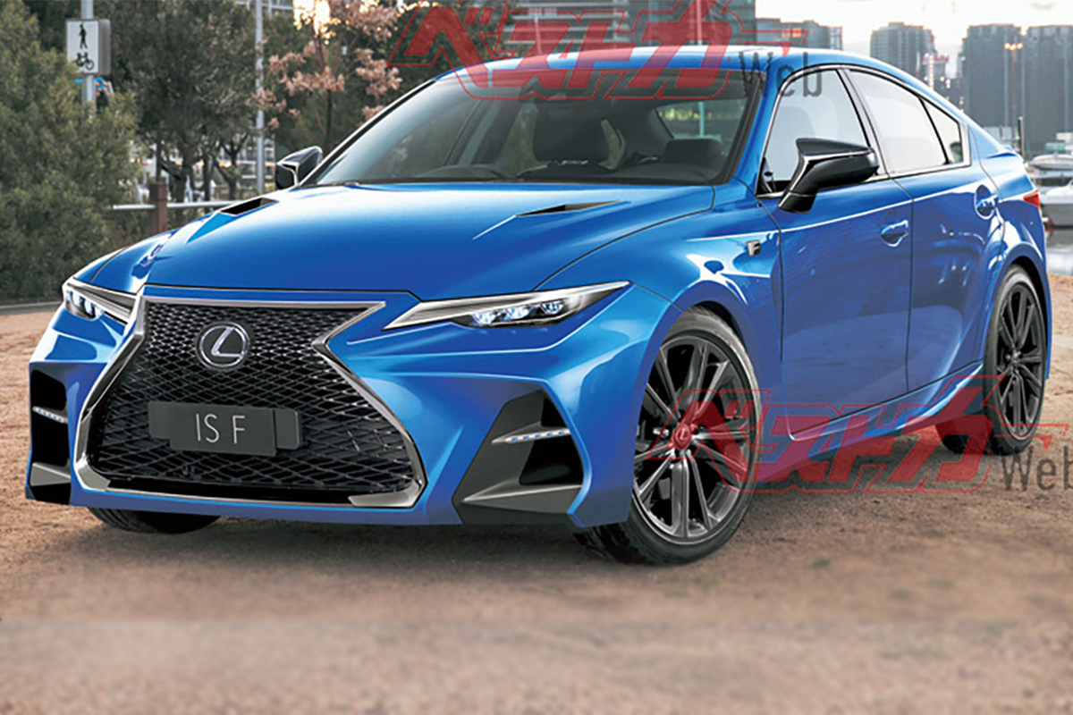 V8-Powered Lexus IS F Is Coming To Take On The BMW M3