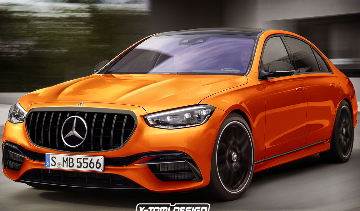 This Is What The 700-HP Mercedes-AMG S63e Will Look Like