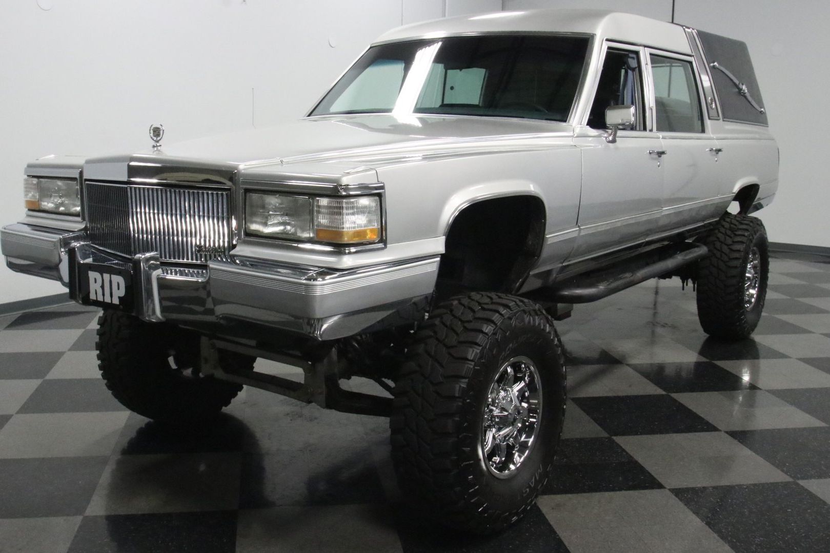 Truck-Based Cadillac Hearse Is The Ultimate Way To Depart Earth