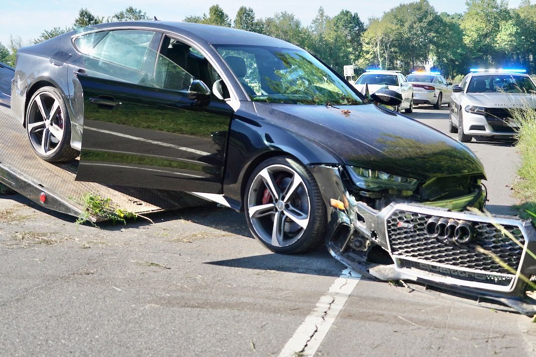 187-MPH Audi RS7 Police Chase Ends In Disaster