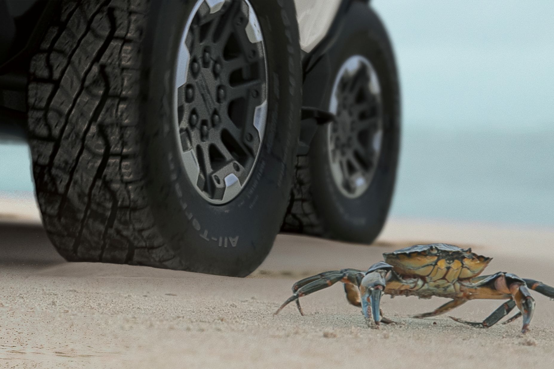 GMC Reveals What New Hummer EV Crab Mode Will Do