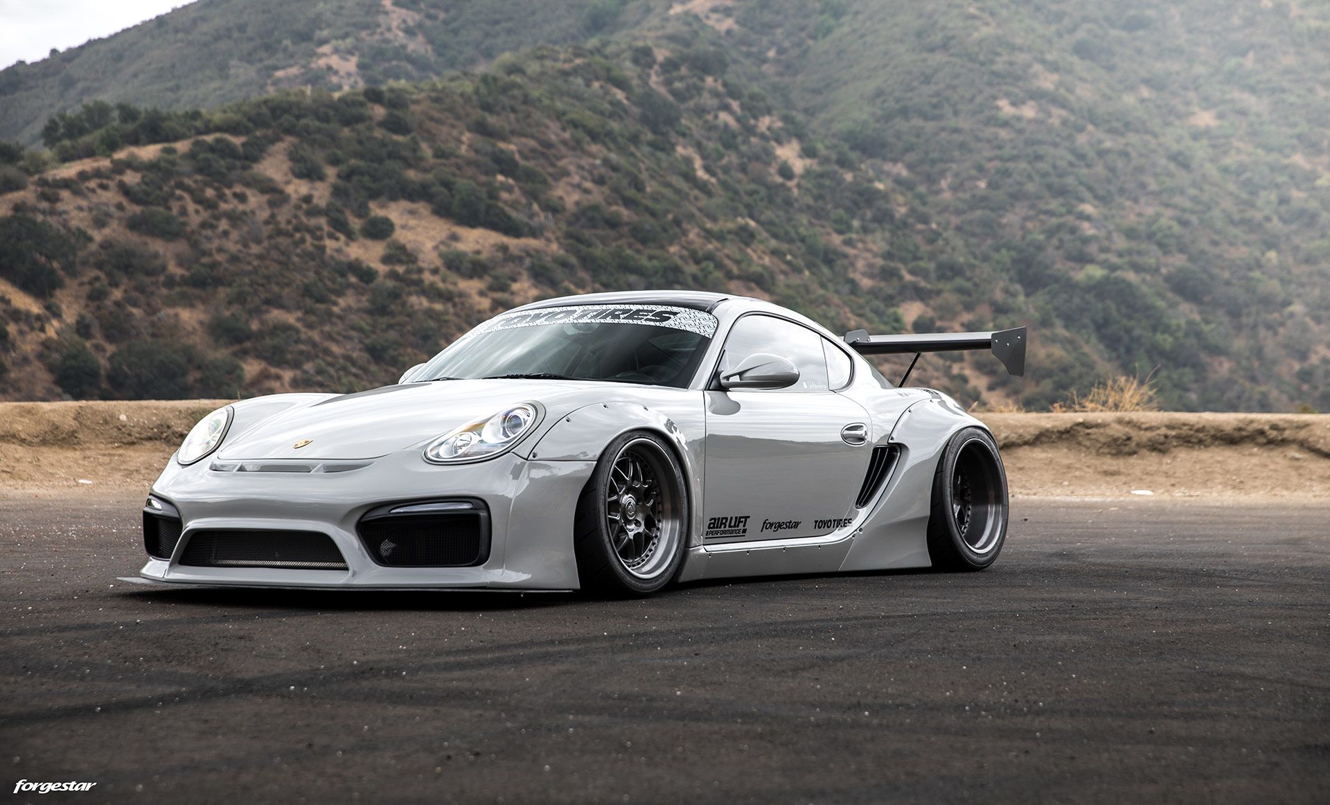 This Widebody Porsche Cayman 987 Is Wild