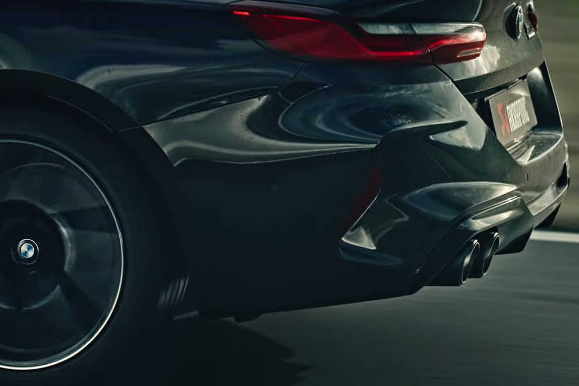 BMW M8 Sounds Brutal With New Akrapovic Exhaust