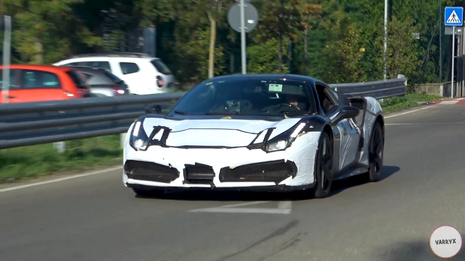 New Ferrari 486 Hybrid Supercar Sounds Eerily Quiet