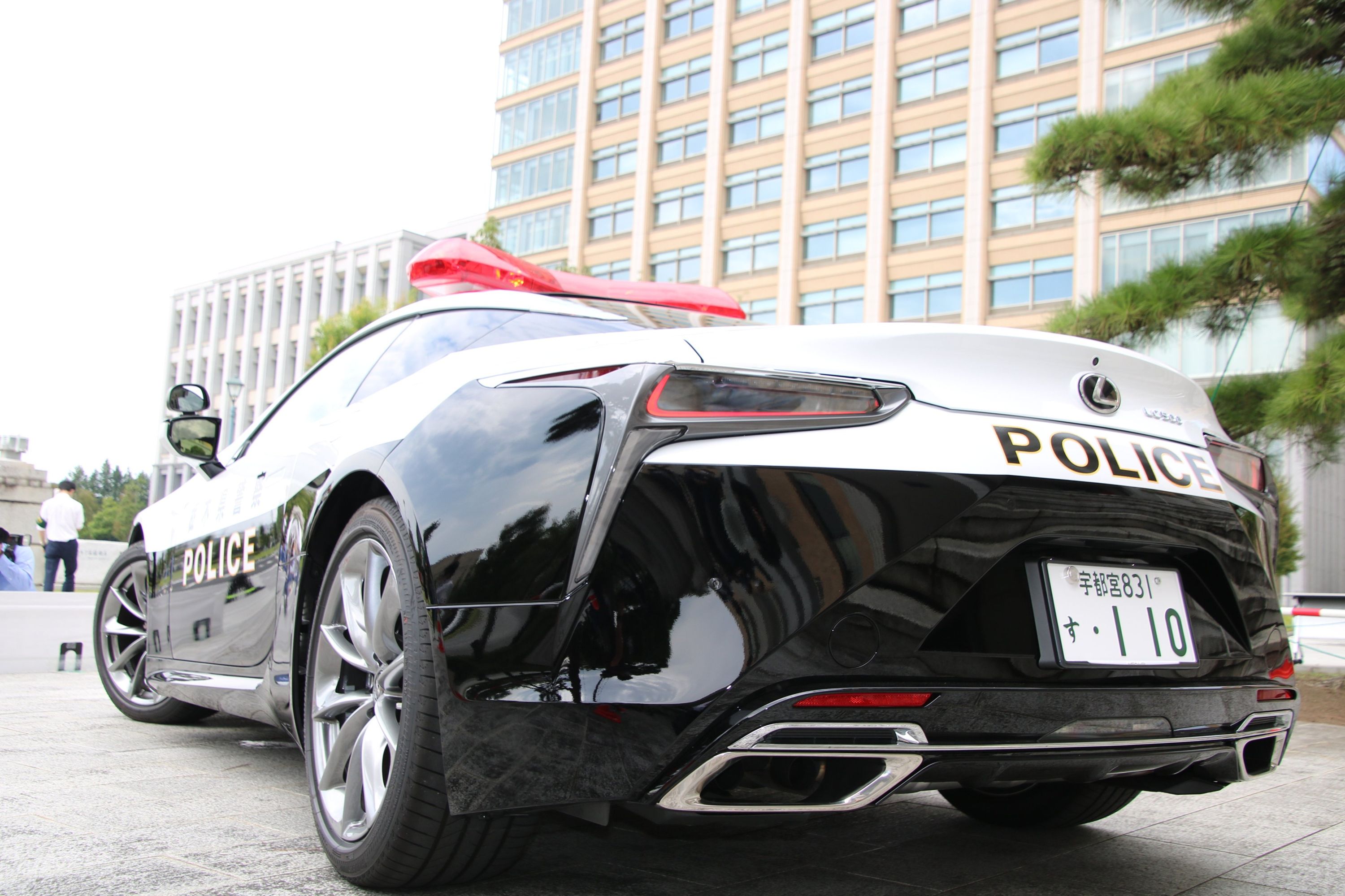 Lexus LC 500 Joins Japan's Police Force