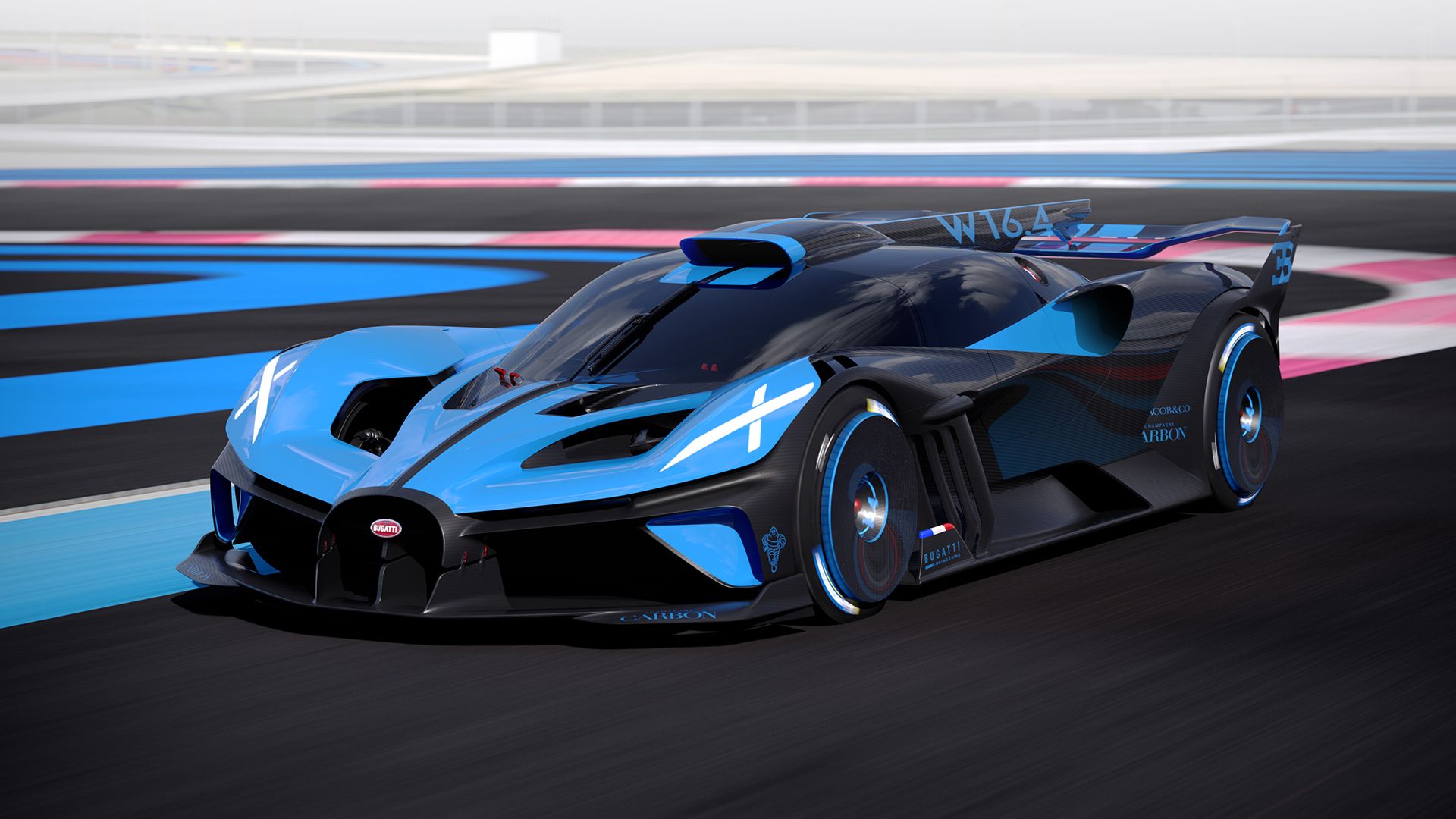 Bugatti Bolide Revealed With 1,820 HP And 310 MPH Top Speed