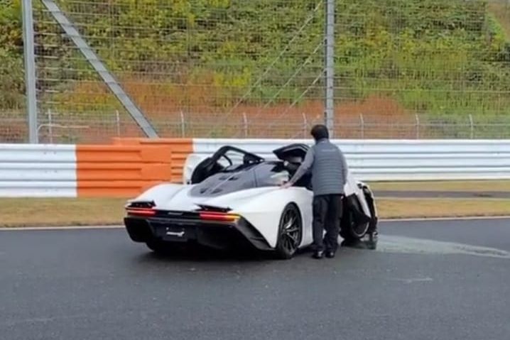McLaren Speedtail Crashes At Fuji Speedway | McLaren Life