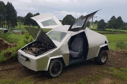 Homemade Tesla Cybertruck Costs Just $340