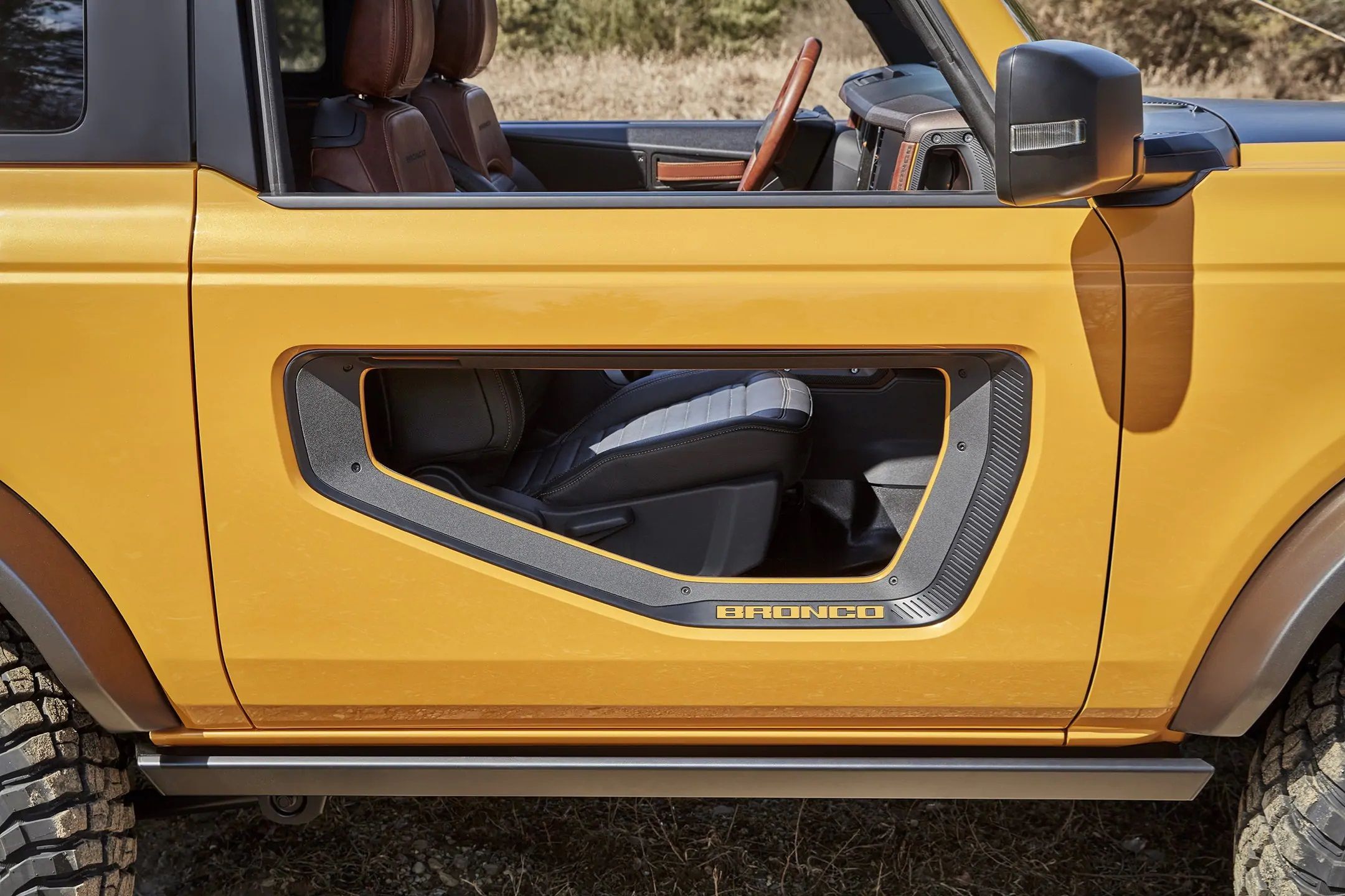 It Looks Like Open-Center Doors Are Coming To Ford Bronco