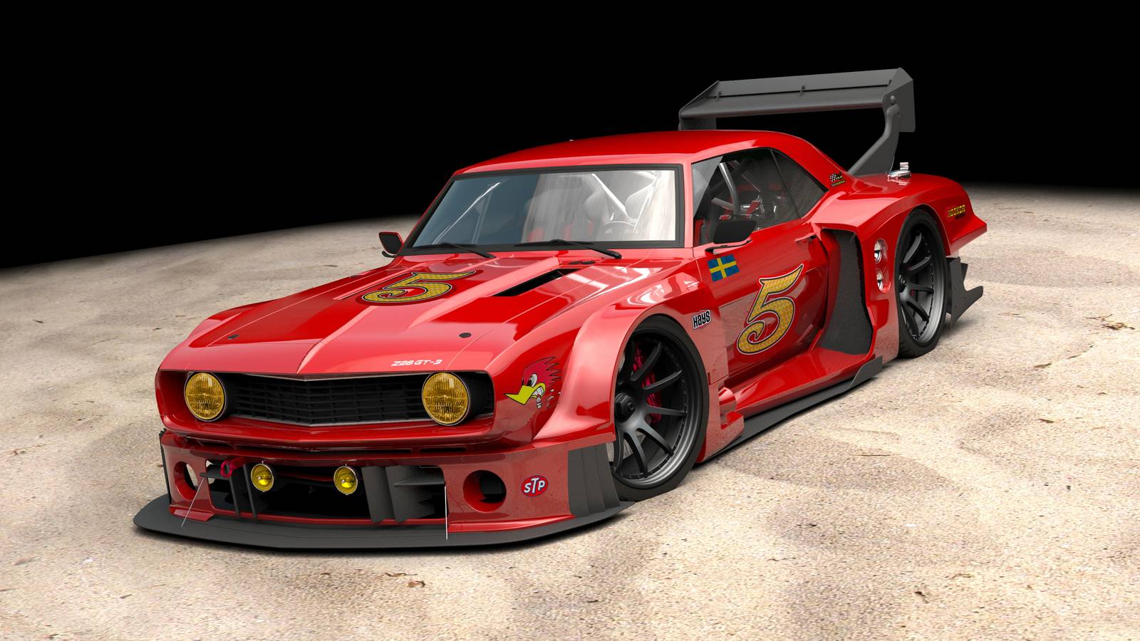 1969 Chevy Camaro Transformed Into 865-HP Track Car