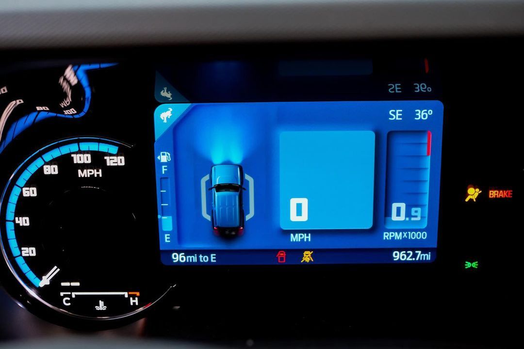 Check Out The 2021 Ford Bronco's Digital Display In The Flesh
