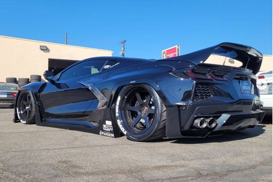 Extreme Widebody Chevy Corvette C8 Hits The Streets