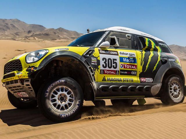 Mini ALL4 Racing Wins Dakar Rally