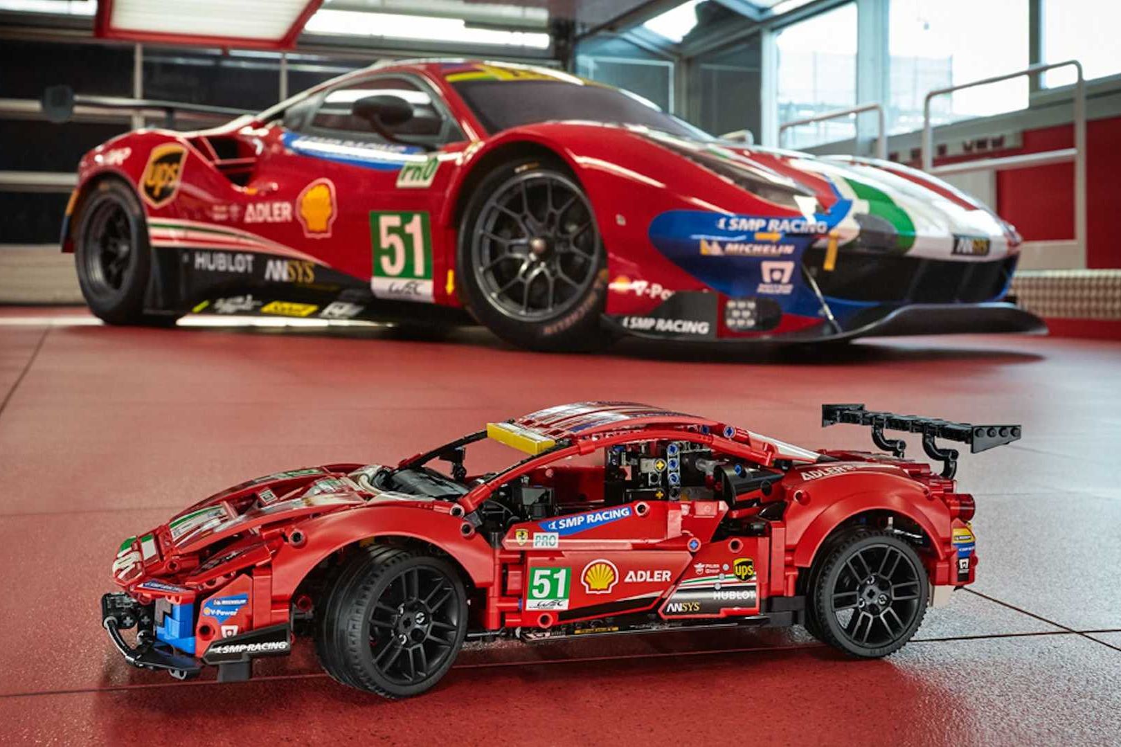 Ferrari 488 Race Car Is The First Ever Lego Ferrari