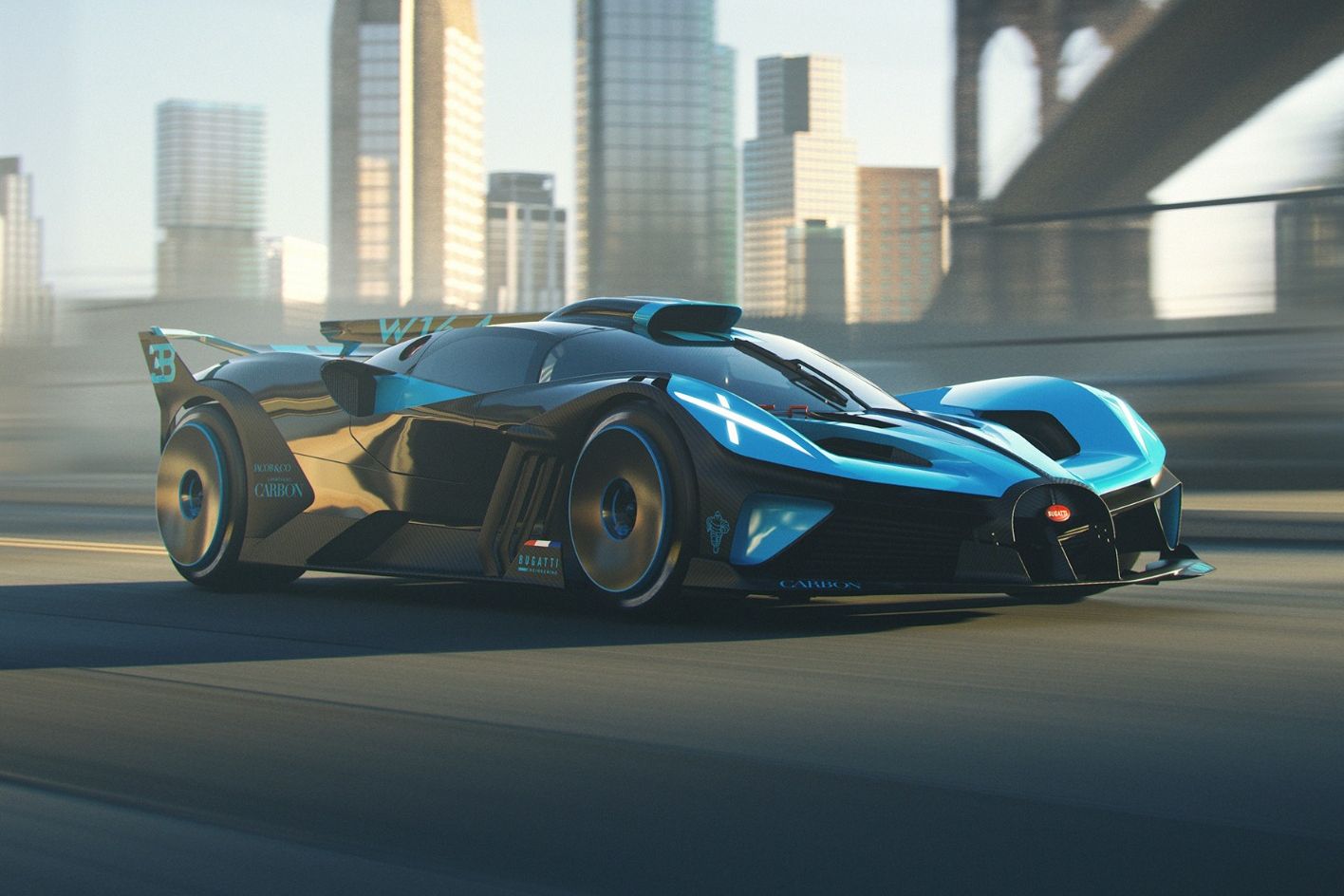 Take The 1,820-HP Bugatti Bolide For A Virtual Spin