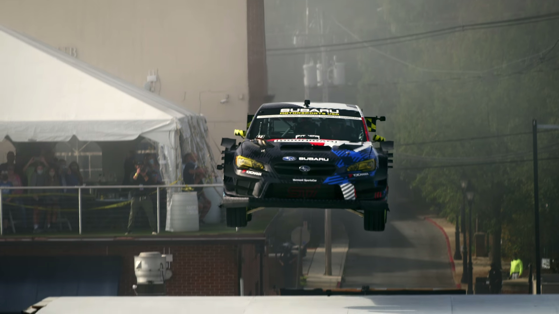 Subaru WRX STI Stars In Gymkhana 2020 With 150 MPH Jump