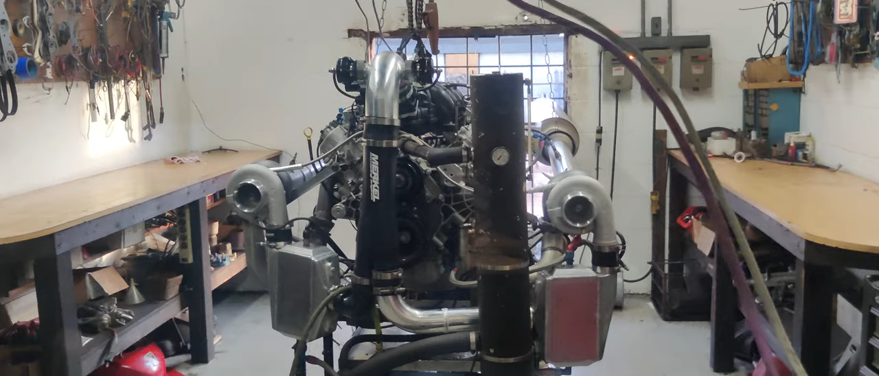 Ford's 7.3-Liter Godzilla V8 Gets Cranked Up To 1,100 HP