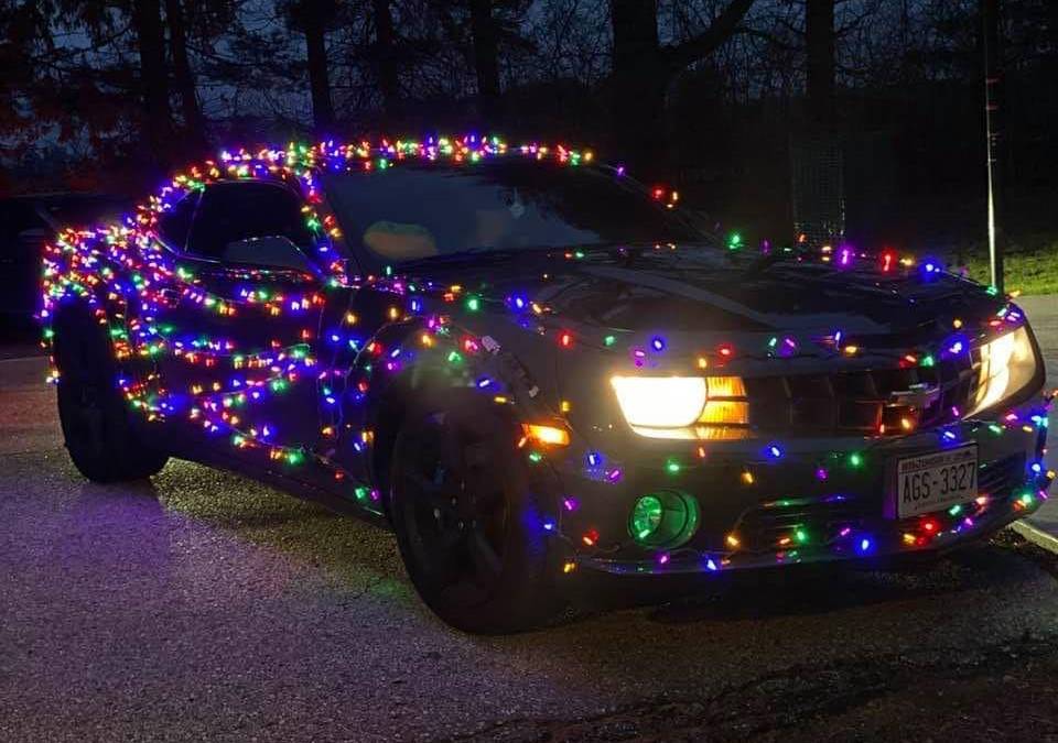 Not Even The Law Can Stop This Christmas Camaro