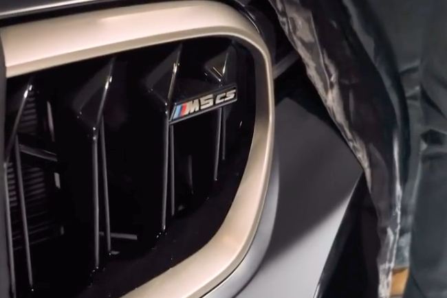 Official: BMW M5 CS Coming Next Month With Gold Wheels