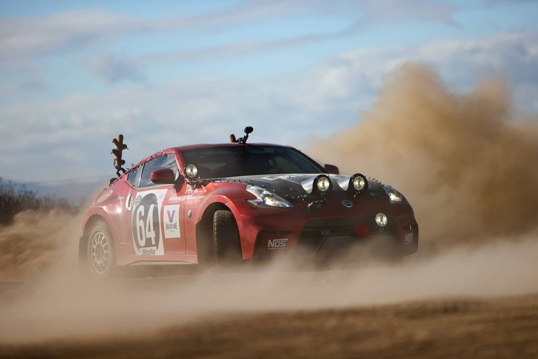 Nissan 370Z Rally Car Pays Tribute To Original 240Z