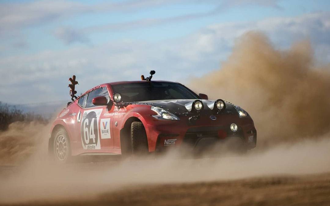Nissan 370Z Rally Car Pays Tribute To Original 240Z