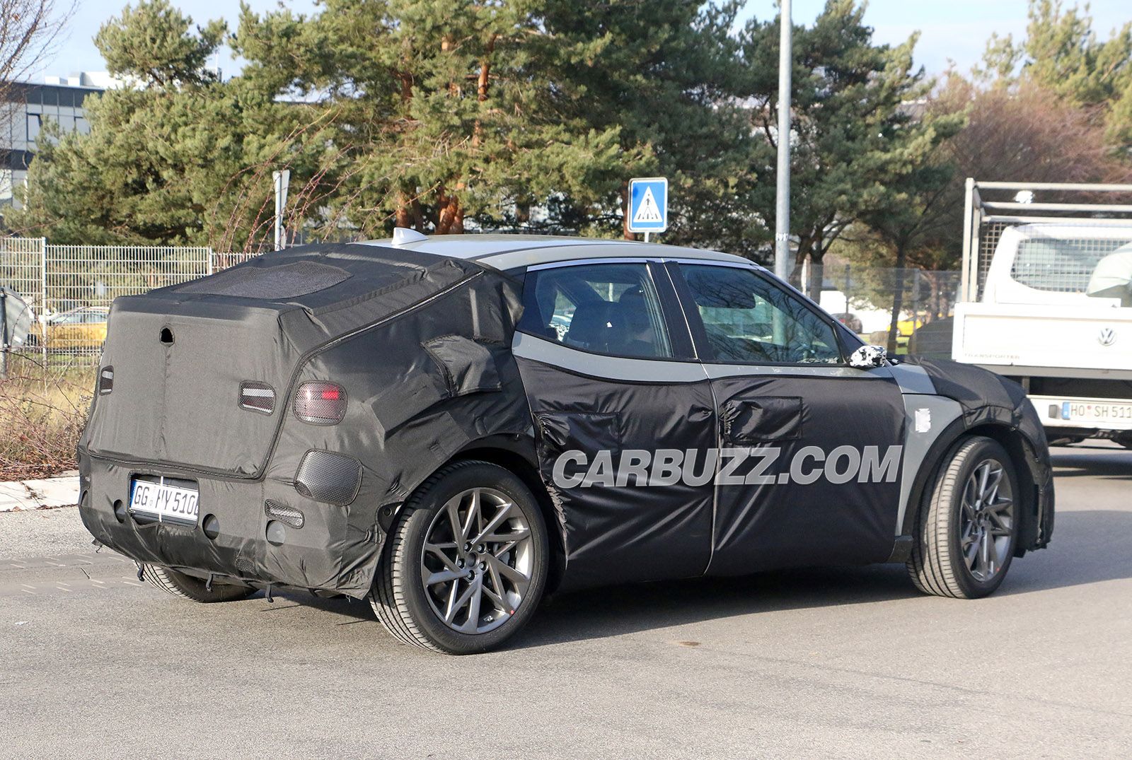 Genesis Caught Testing New Tesla Model Y Rival