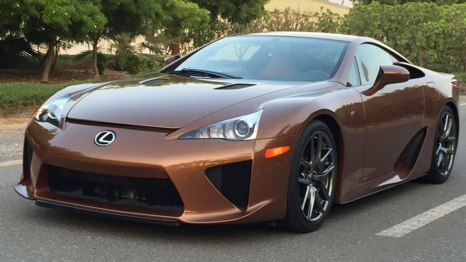 Ultra-Rare Brown Lexus LFA Deserves A Good Home