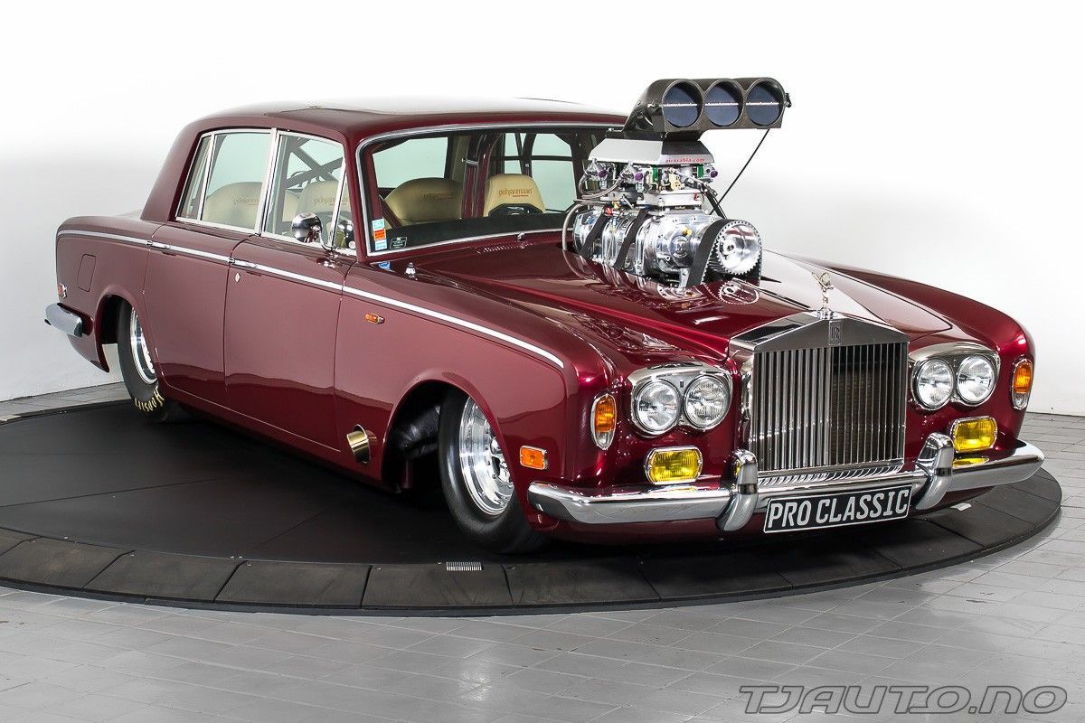 Rolls-Royce Transformed Into World's Most Luxurious Drag Racer