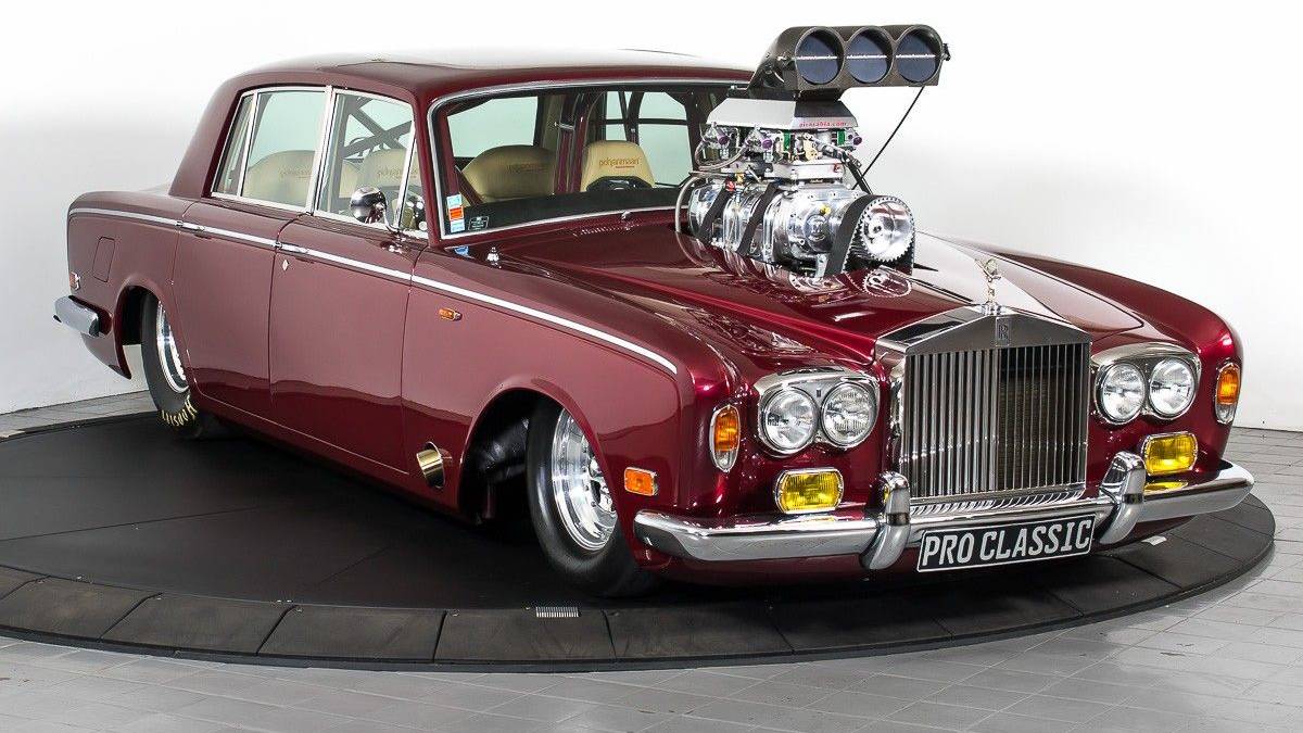 Rolls-Royce Transformed Into World's Most Luxurious Drag Racer