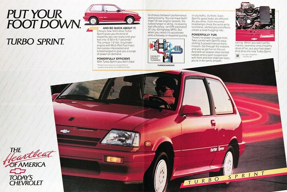 Chevy Sprint Turbo Engine