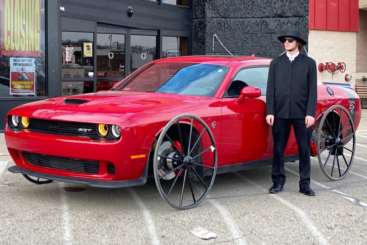 Meet The HellBuggy: A Dodge Challenger Hellcat With Amish Roots