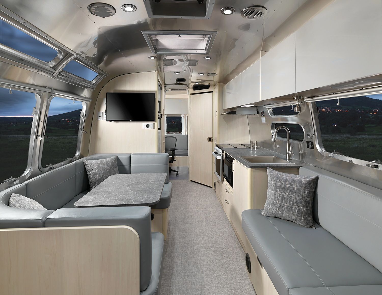Airstream's New Travel Trailer Lets You Work Anywhere In Luxury
