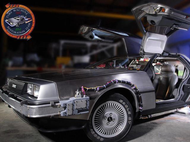 DeLorean Time Machine Restoration Complete