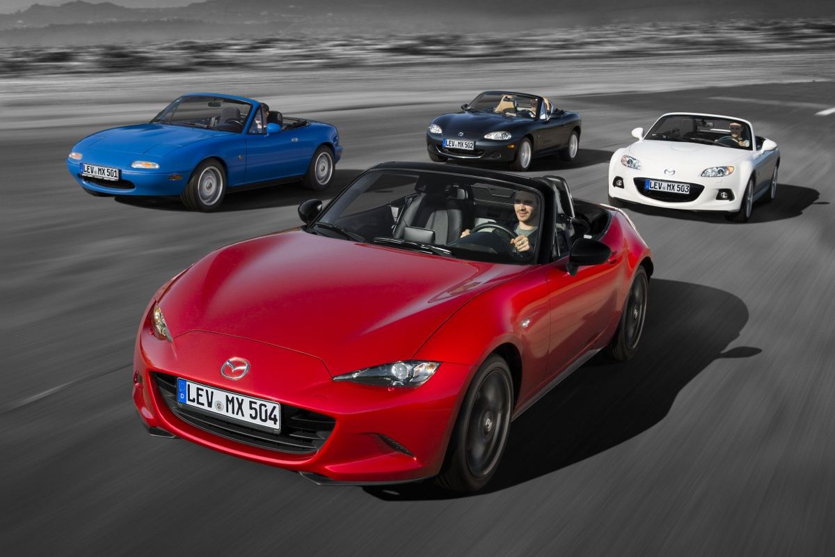 Celebrating 35 Years Of Mazda Miata Brilliance