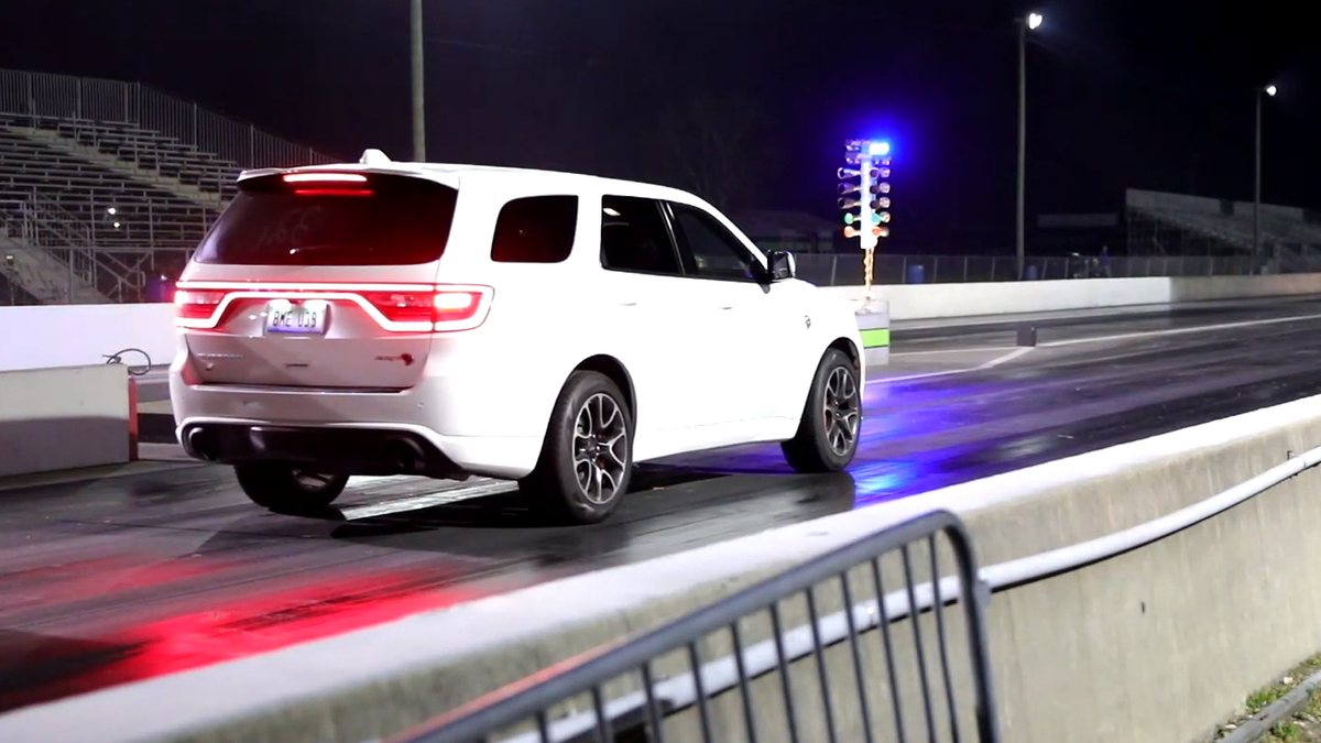Dodge Durango Hellcat Is Crazy Fast, Even On All-Season Rubber