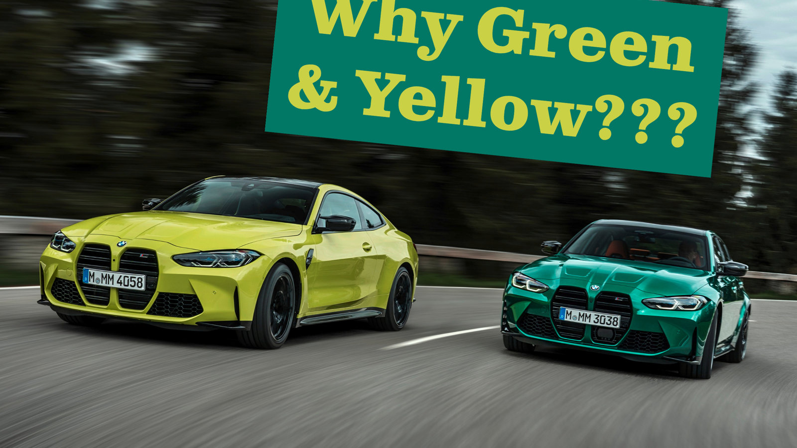 BMW Explains The M3 And M4 Outrageous Launch Colors