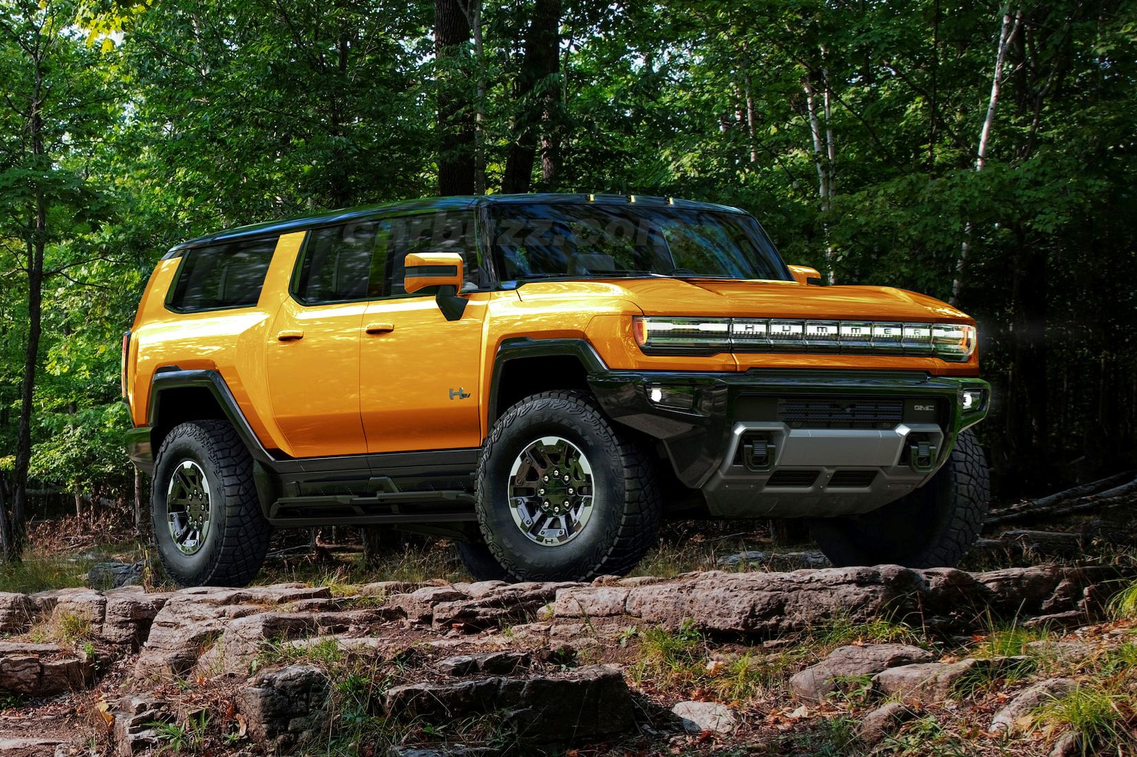 Gmc hummer reveal store