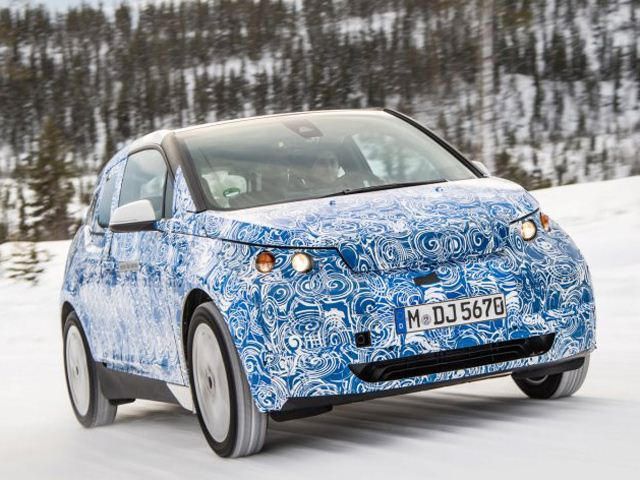 BMW i3 Tests in the Cold
