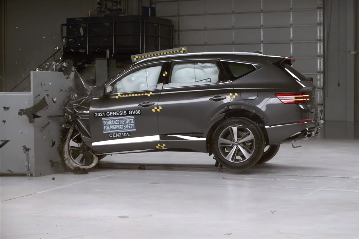 2021 Genesis GV80 Is Where You Want To Be In A Crash