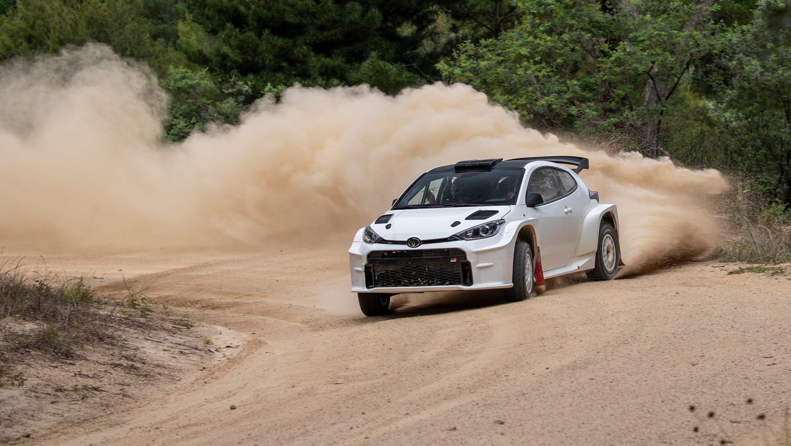Check Out The New Toyota GR Yaris Rally Car In Action