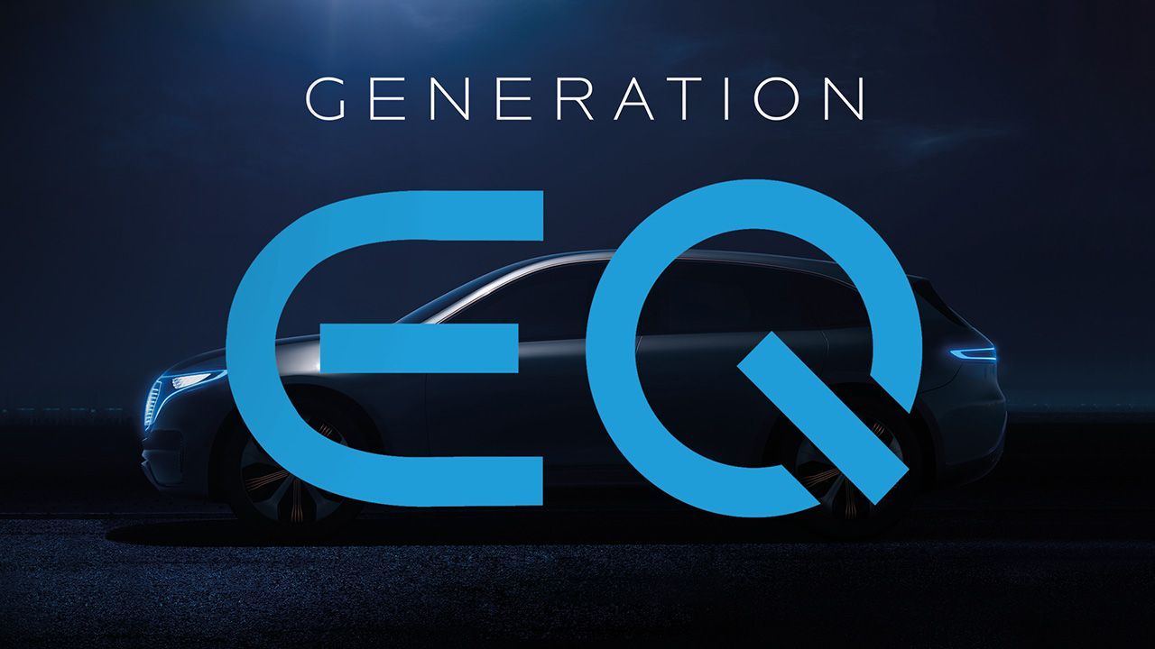 Mercedes eq logo store