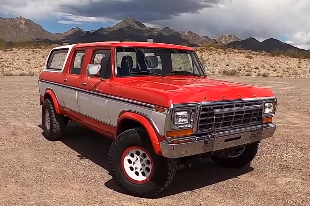 This Old-School Ford Bronco Is Actually A Supercharged F-150 Raptor
