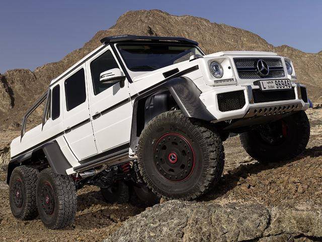 Mercedes Reveals 6x6 G63 AMG