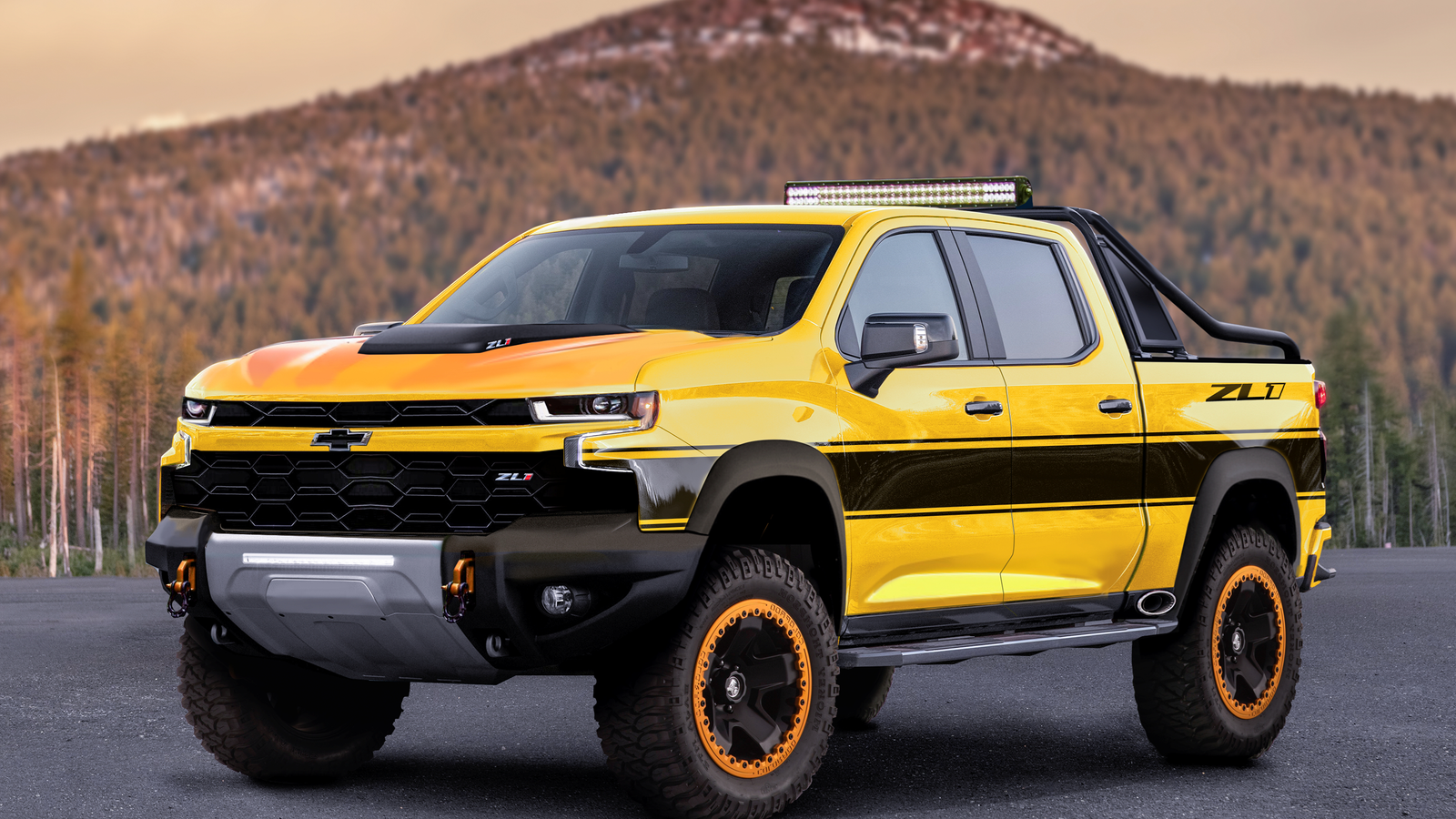 Chevy Silverado ZL1 Ready To Fight The Raptor And TRX