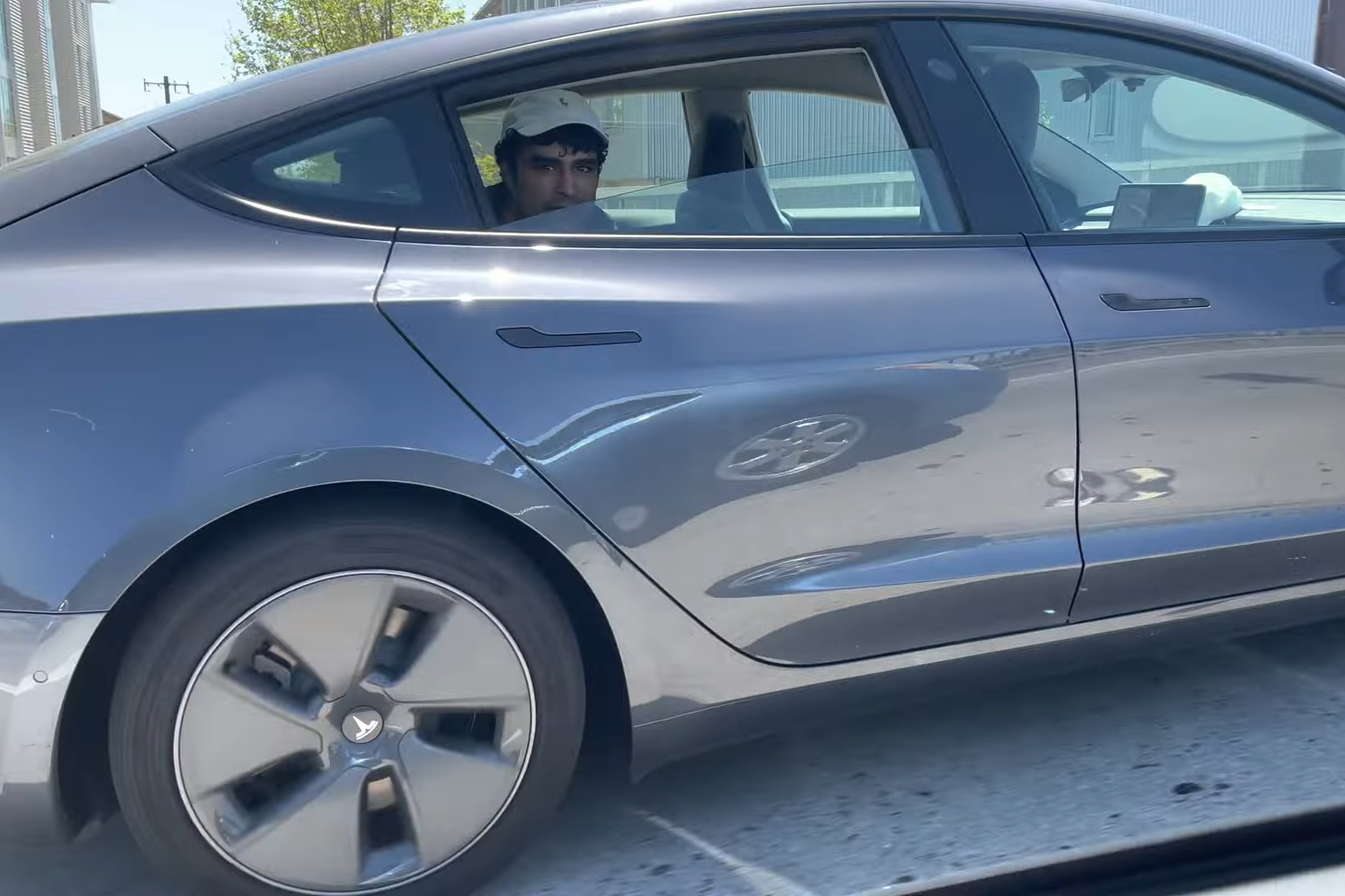 Tesla Model 3 Owner Arrested After Driving In The Back Seat