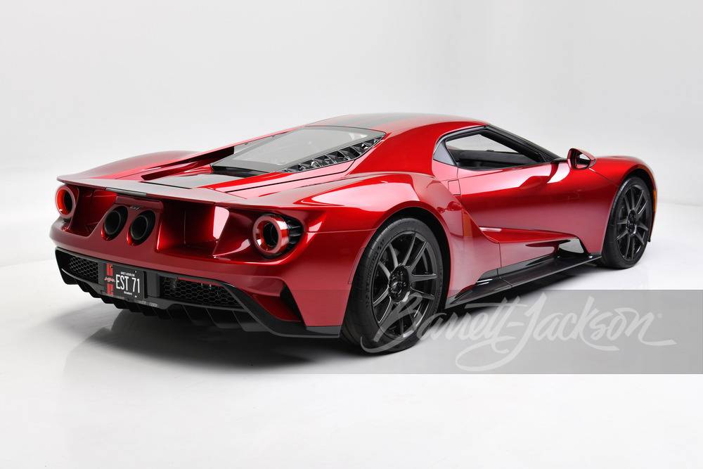 This 21-Mile Liquid Red Ford GT Is One Of The Prettiest We've Ever Seen