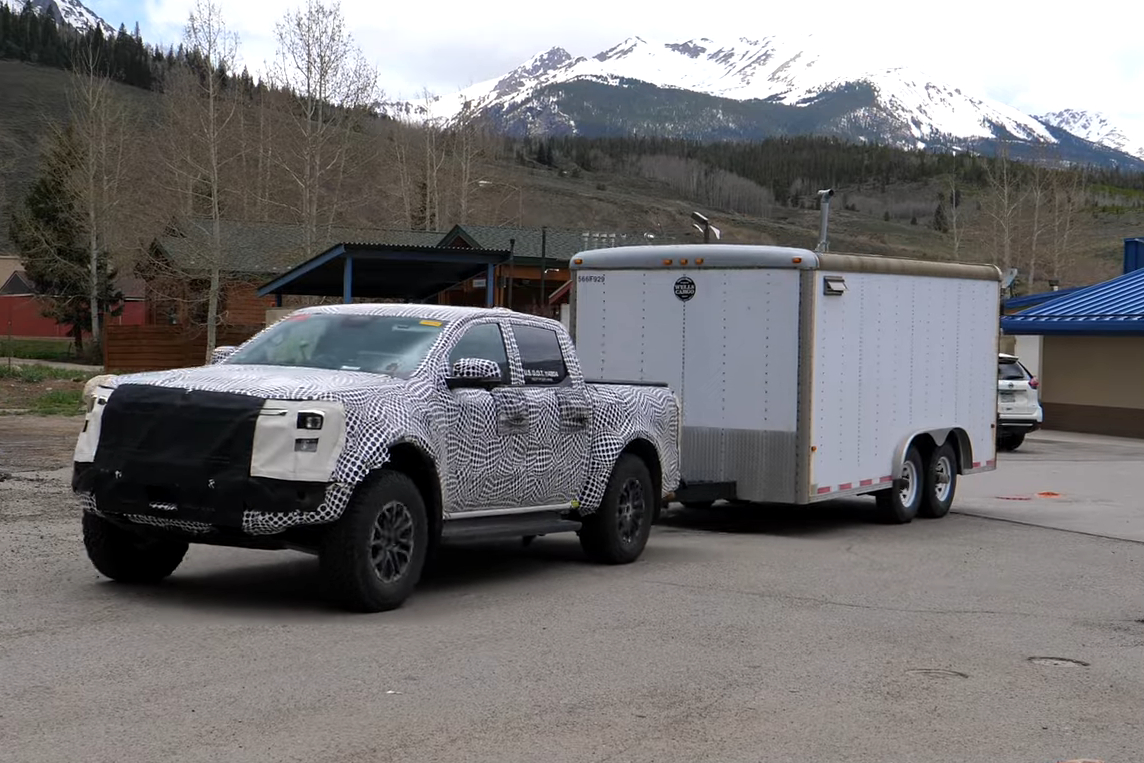 The New Ford Ranger Raptor Proves It Can Tow