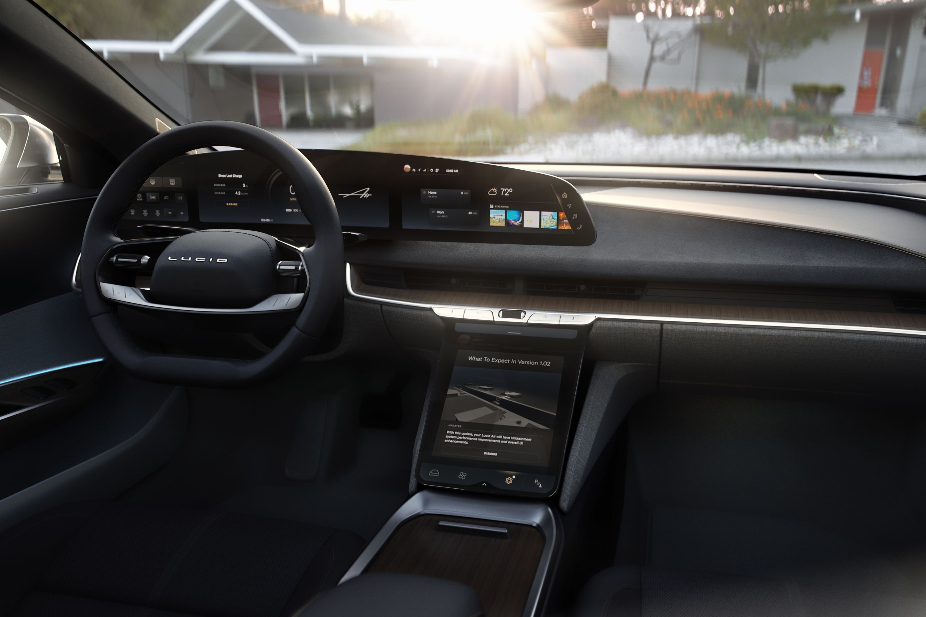 Lucid Promises Its Massive Screens Are Easy To Use